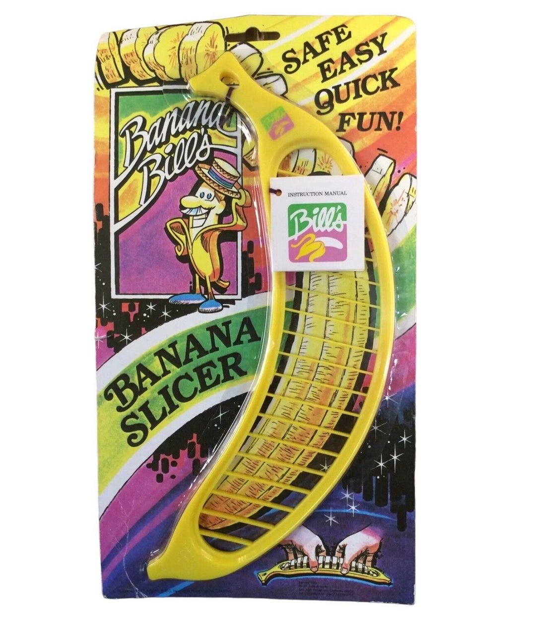 Vintage BANANA BILLS SLICER New in Package Chiquita Banana Bill Rare ...