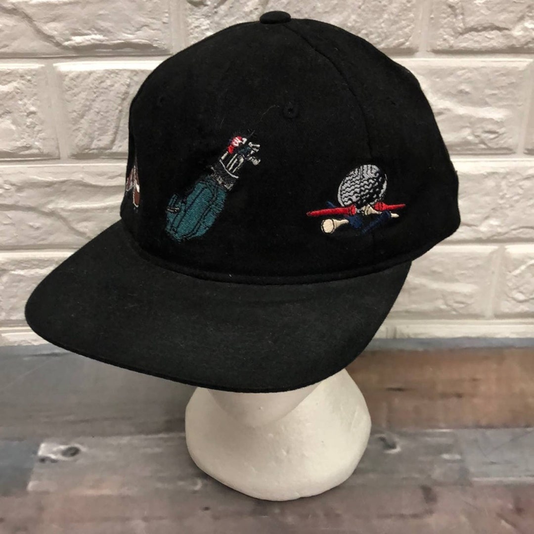 Vintage Adjustable Golf Hat Golfing Embroidered Baseball Cap - Etsy