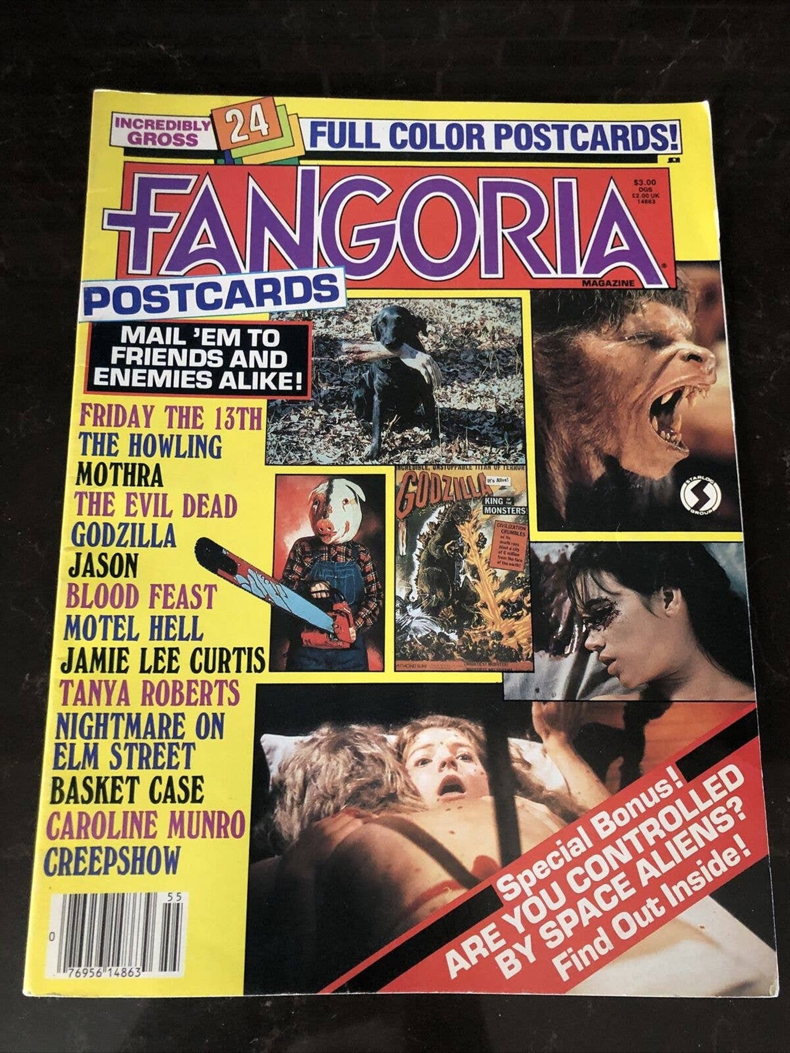 Vintage Fangoria Magazine Vol 1 Volume #1 Missing A Few Postcards - Etsy