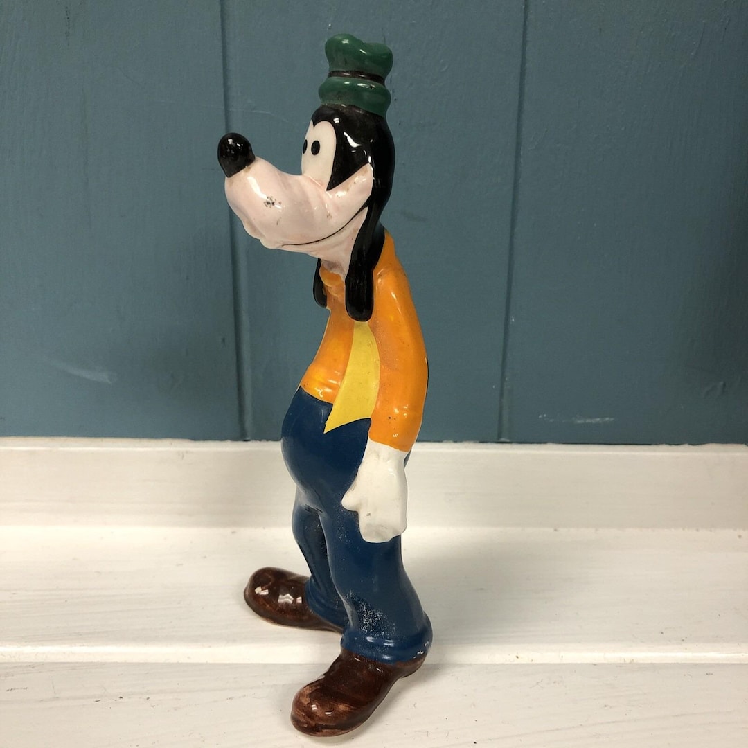 Vintage Walt Disney Ceramic GOOFY Figurine 6" Tall Made in Taiwan - Etsy