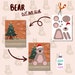Cute Bear-themed Activity Book for Children, Which Includes Fun ...
