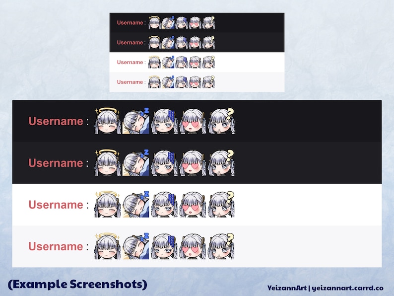 Wuthering Waves Jinhsi Emotes Set, for Twitch, Discord, Youtube Wuwa ...