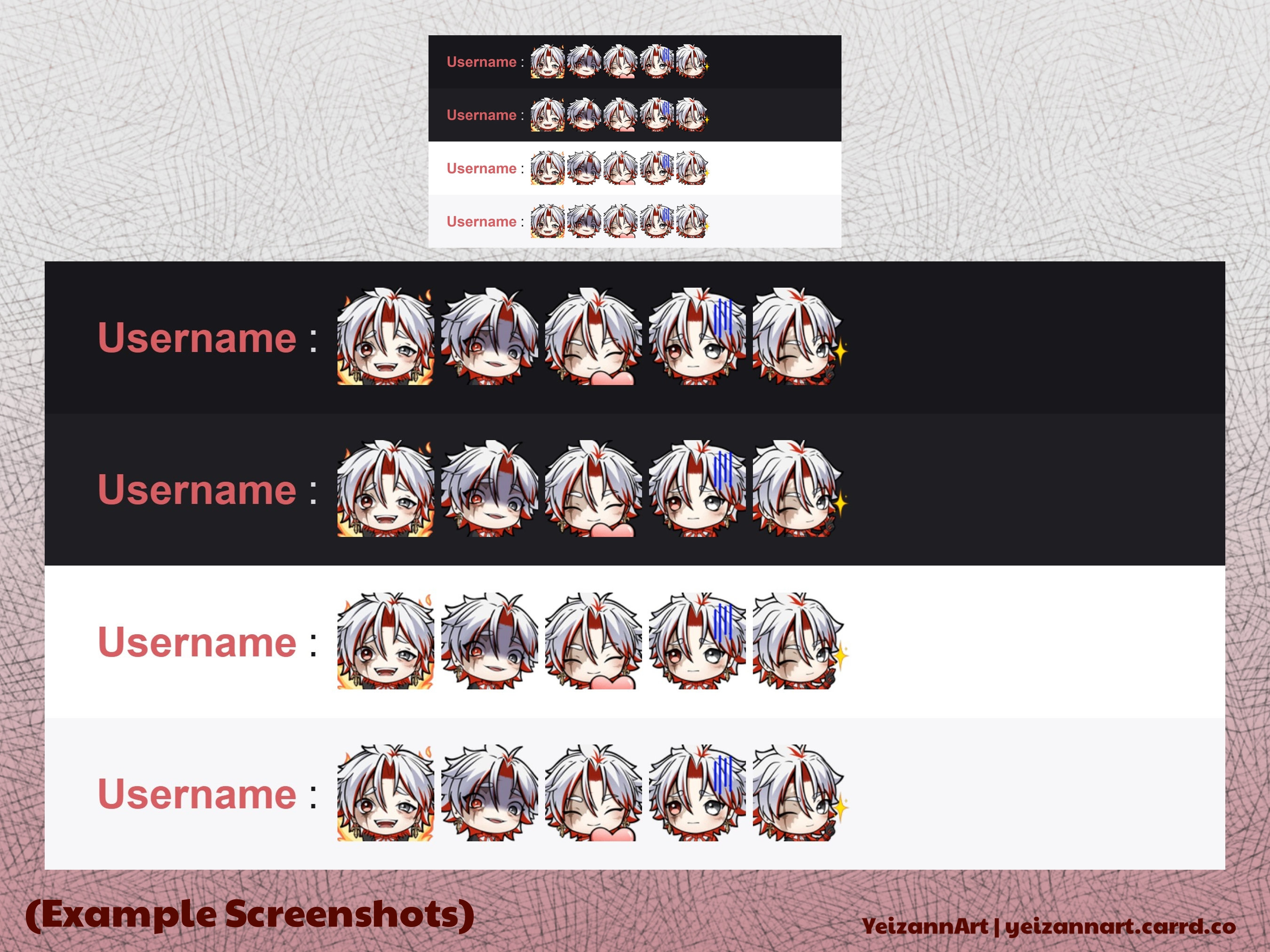 Wuthering Waves Scar Emotes Set, for Twitch, Discord, Youtube | Wuwa ...