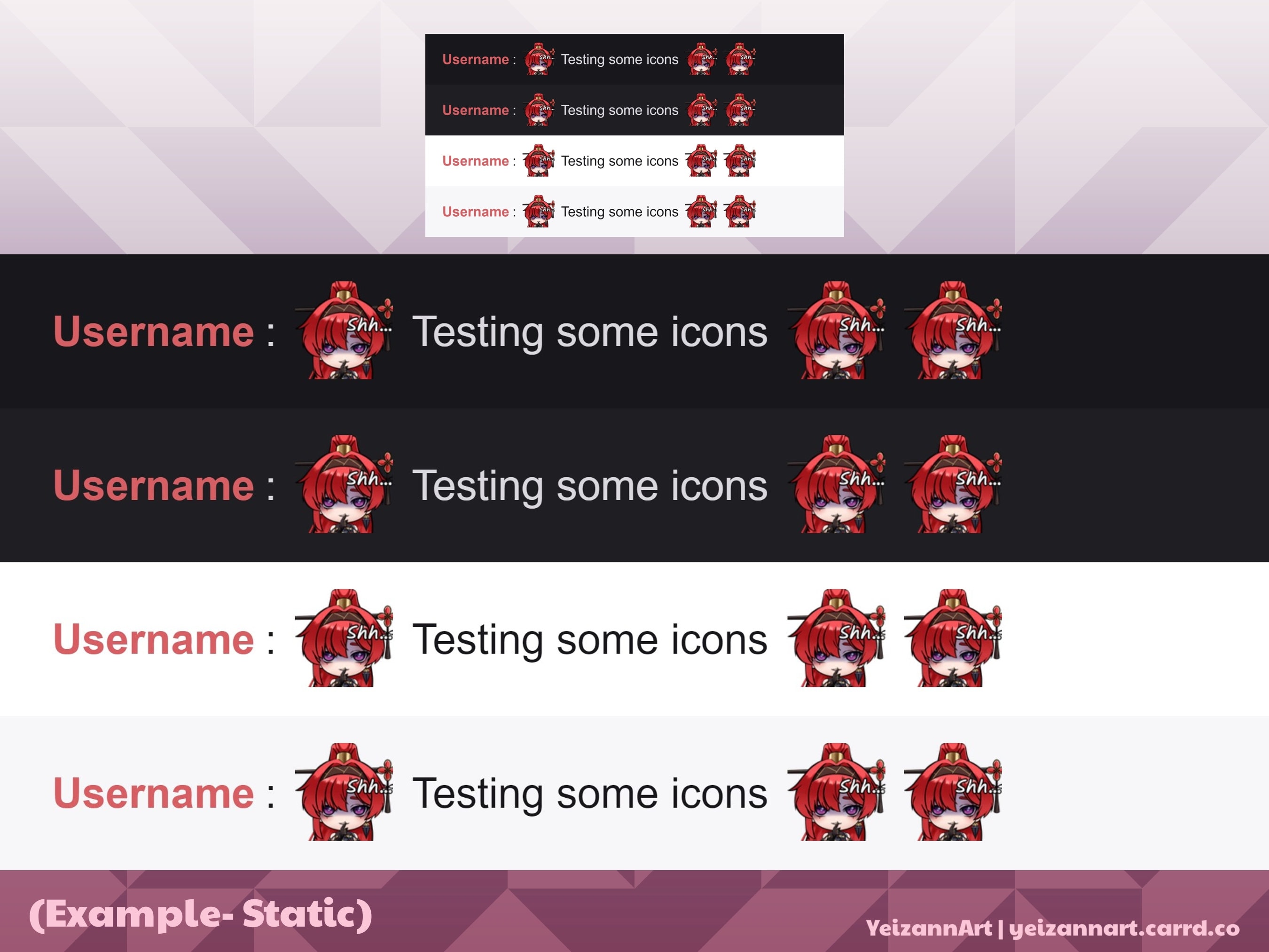 Wuthering Waves Yinlin Animated and Static Emote, for Twitch, Discord ...