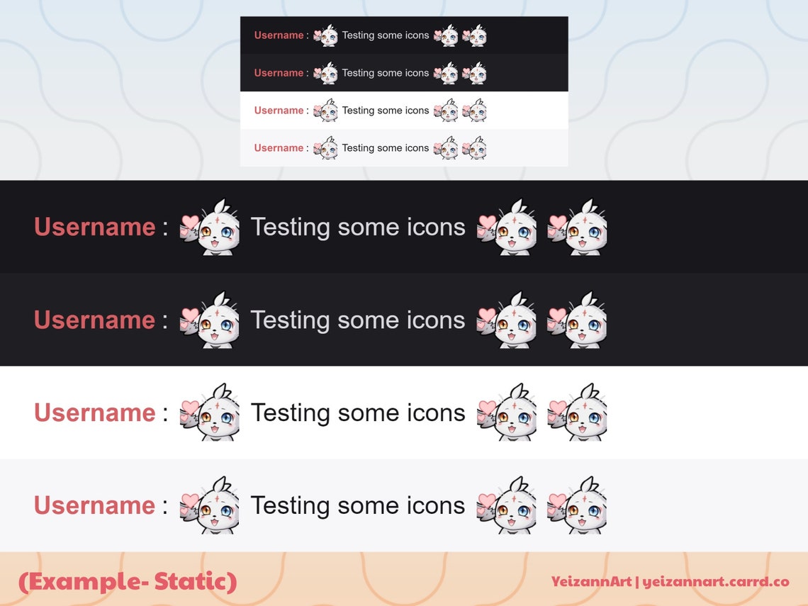 Wuthering Waves Abby Animated and Static Emote, for Twitch, Discord ...