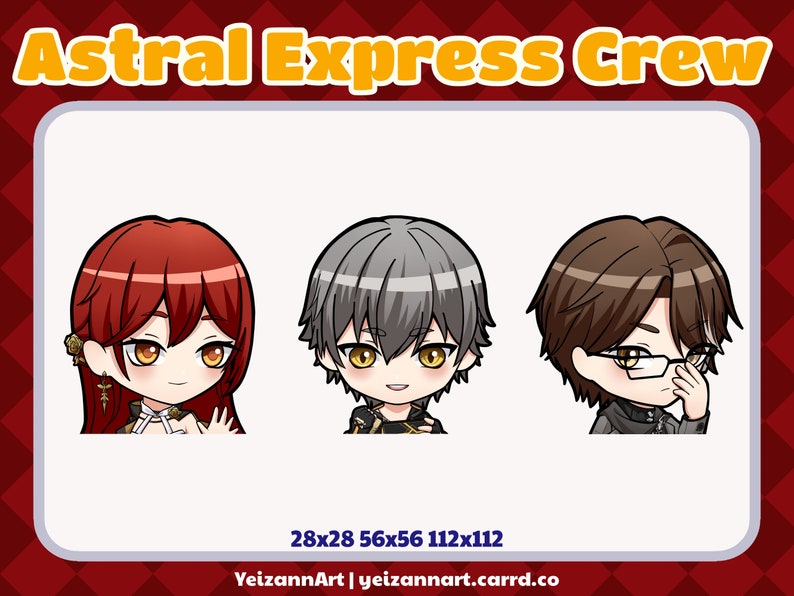 Honkai Star Rail Emotes, Himeko, Welt, Dan Heng, March 7th, Trailblazer ...