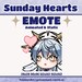 Honkai Star Rail Sunday Animated and Static Emote, for Twitch, Discord ...