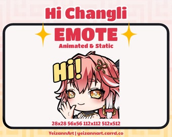 Wuthering Waves Yinlin Animated and Static Emote, for Twitch, Discord ...