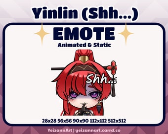 Wuthering Waves Jinhsi Animated and Static Emote, for Twitch, Discord ...