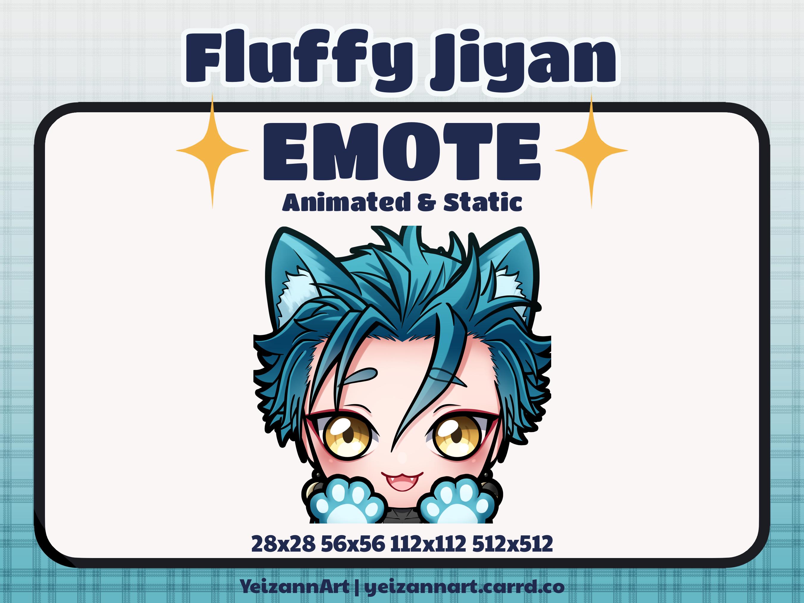 Wuthering Waves Jiyan Animated and Static Emote, for Twitch, Discord ...