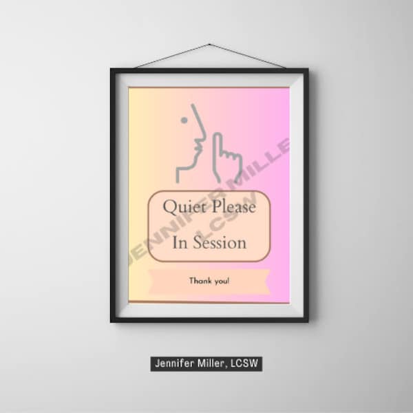 In Session Sign - Etsy