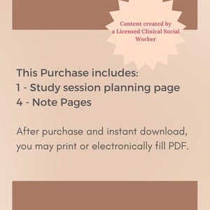 LMSW Exam Study Planner| ASWB Exam Prep | Social Work Exam Study Notes ...