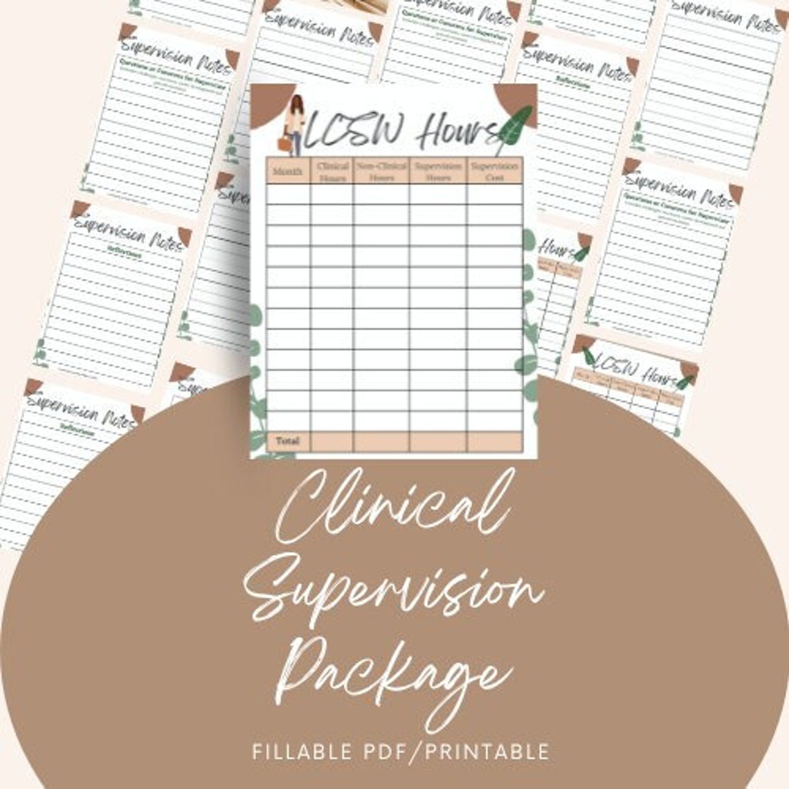 LCSW Clinical Supervision Package | Supervision Notes | Supervision ...