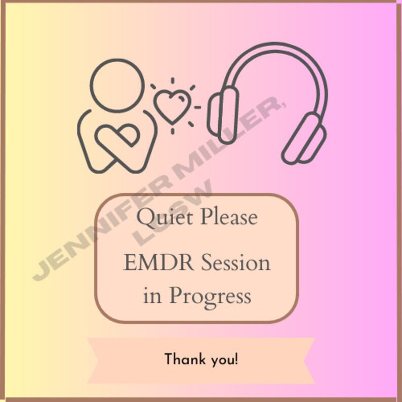 EMDR in Progress Sign - Etsy