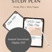 LMSW Exam Study Planner| ASWB Exam Prep | Social Work Exam Study Notes ...