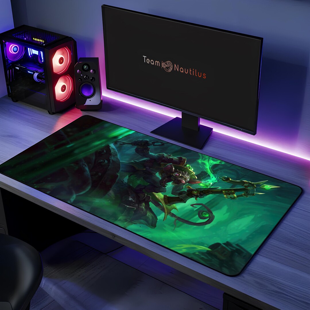 Twitch Skin Collection Desk Mat | League of Legends - Etsy