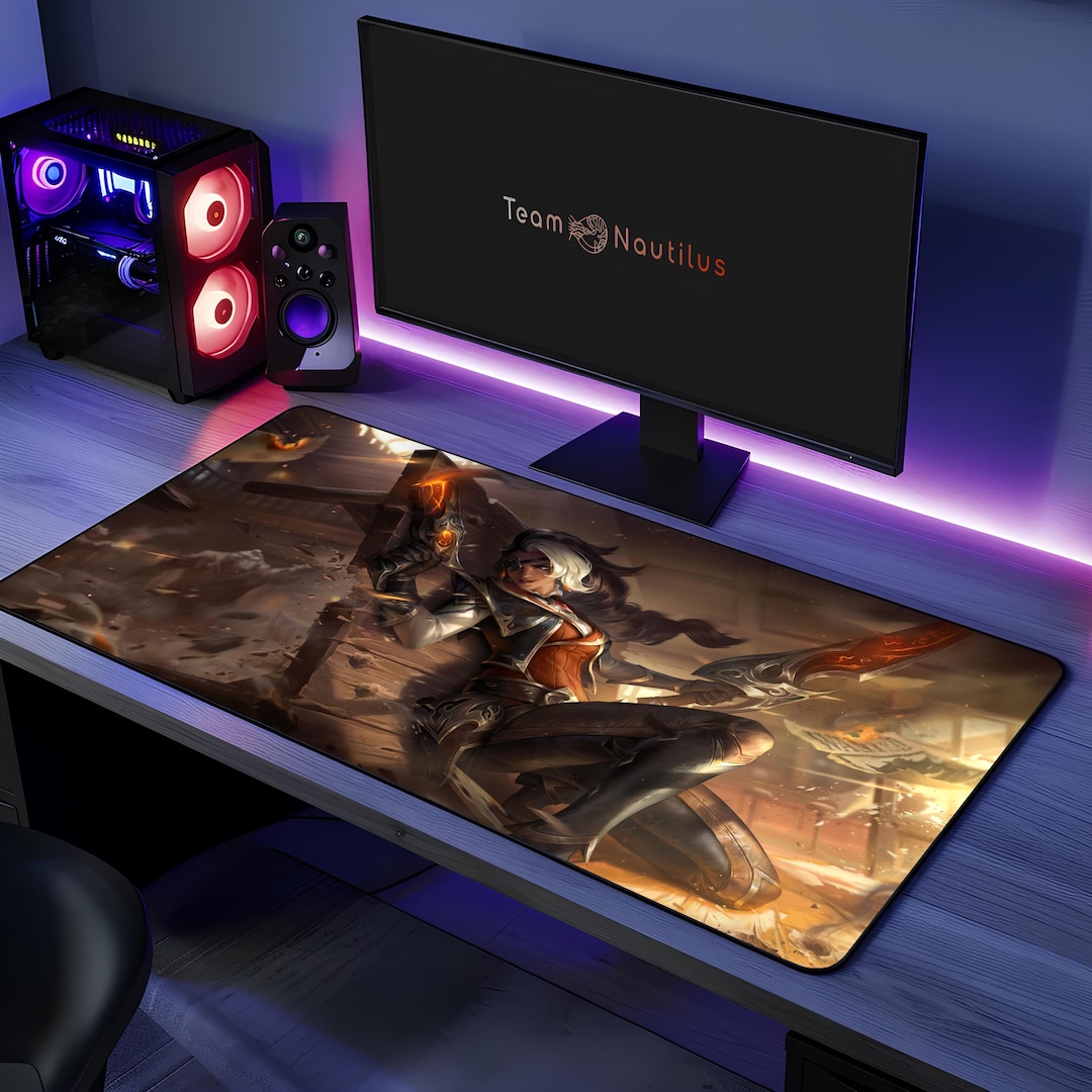 Samira Skin Collection Desk Mat | League of Legends - Etsy