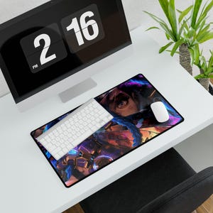 League of Legends Jinx - Gaming Desk Mat - Etsy