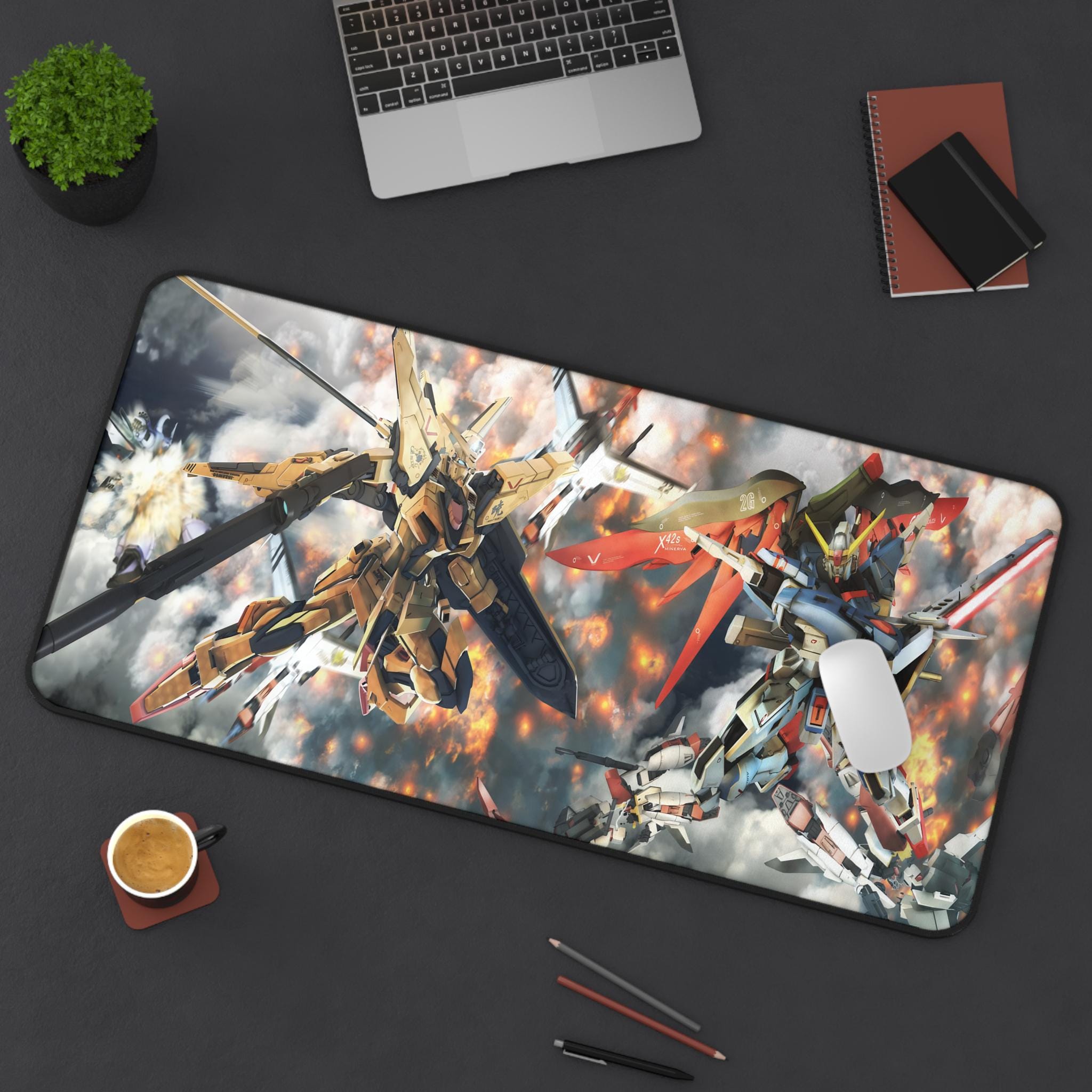 Mobile Suit Gundam Desk Mat - Mecha Anime Gaming Mouse Pad | Mobile ...