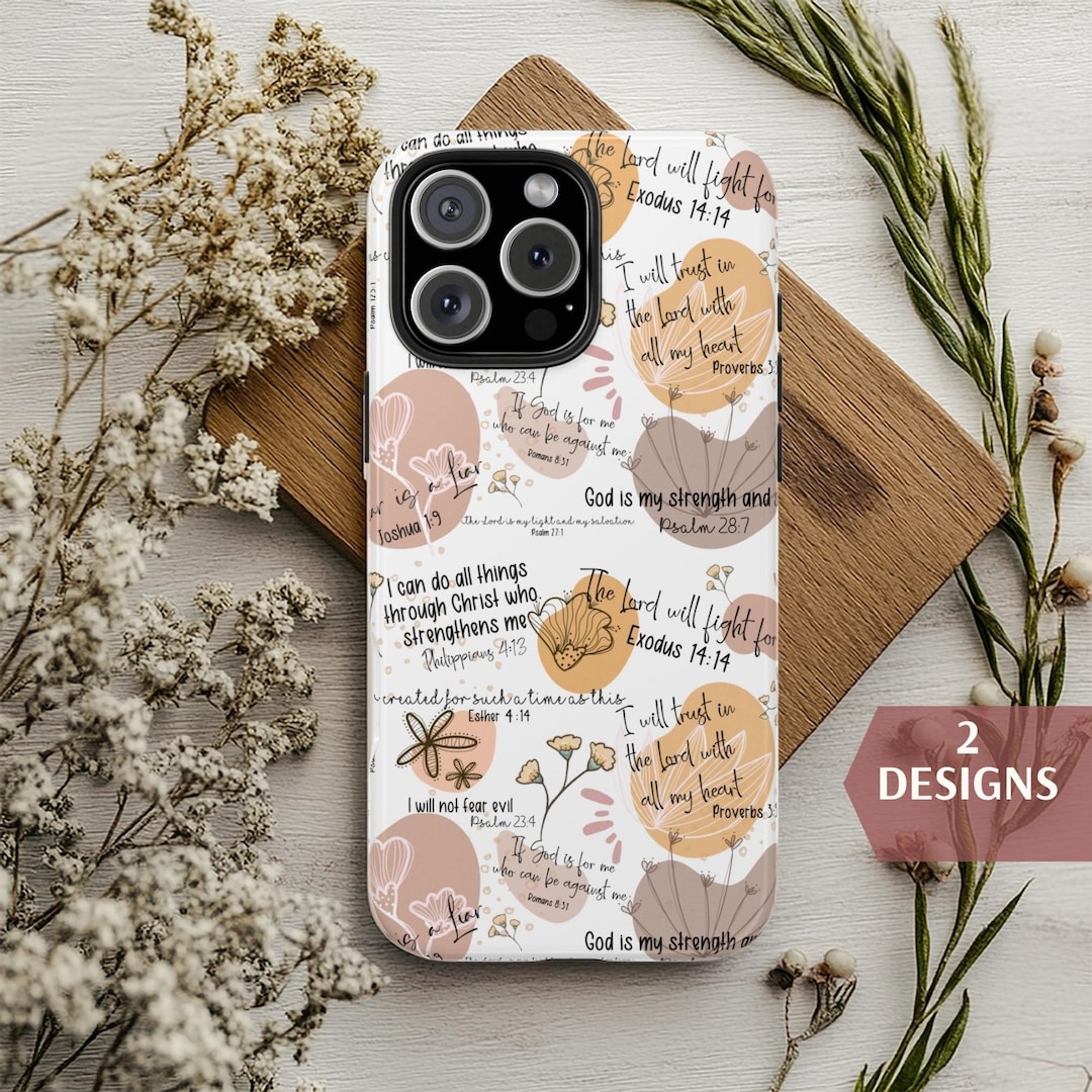 Positive Affirmations Cell Phone Case Christian Gift Motivational I ...