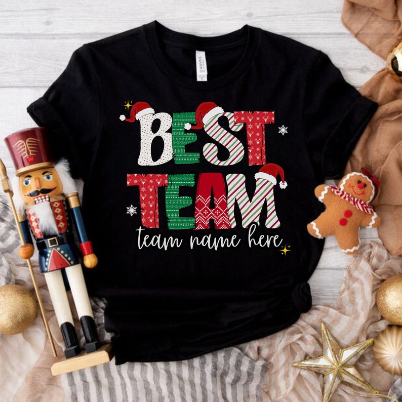 Personalized Best Team Ever Shirt,teammate T-shirt, Team Name Shirt ...