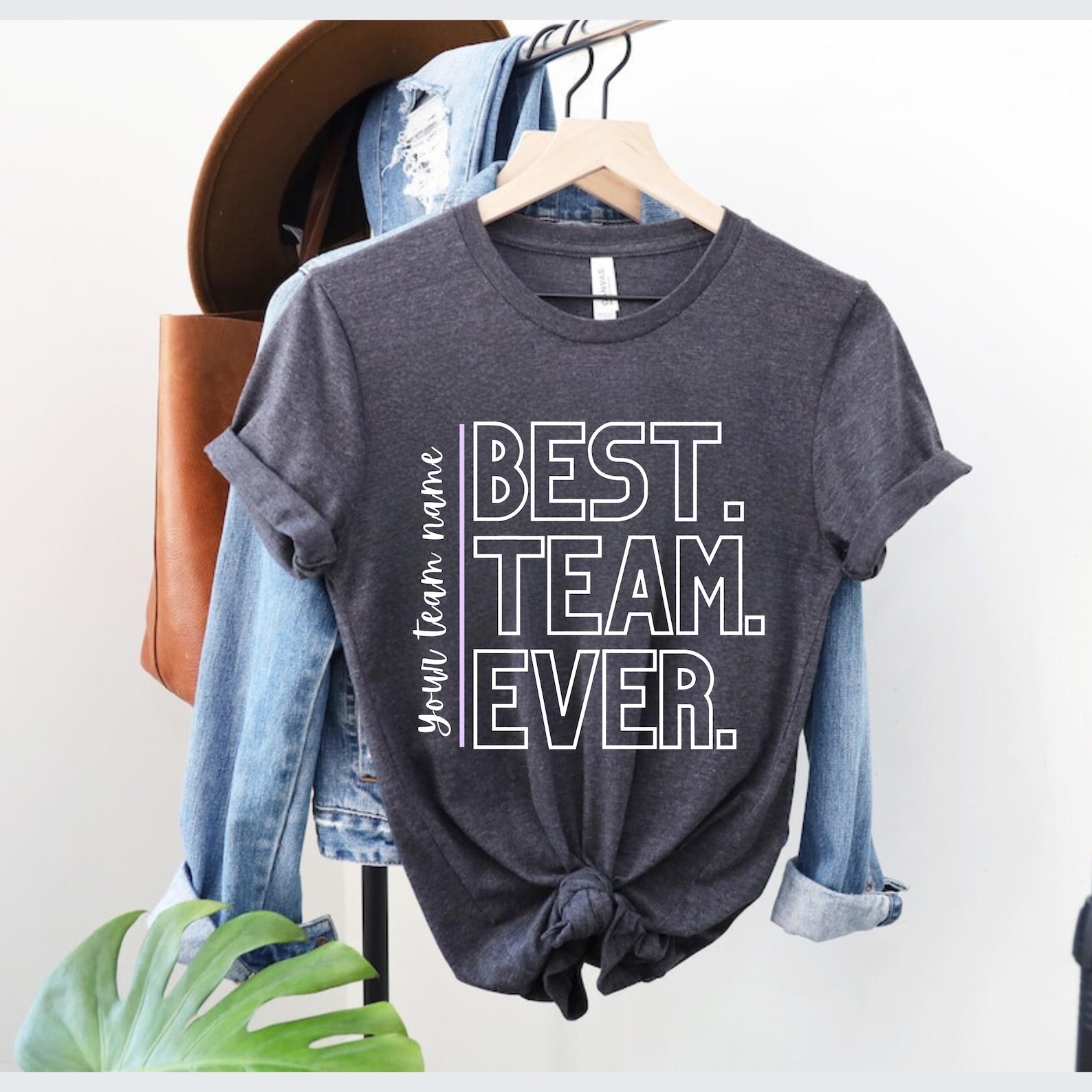 Personalized Best Team Ever Shirt,teammate T-shirt, Team Name Shirt ...