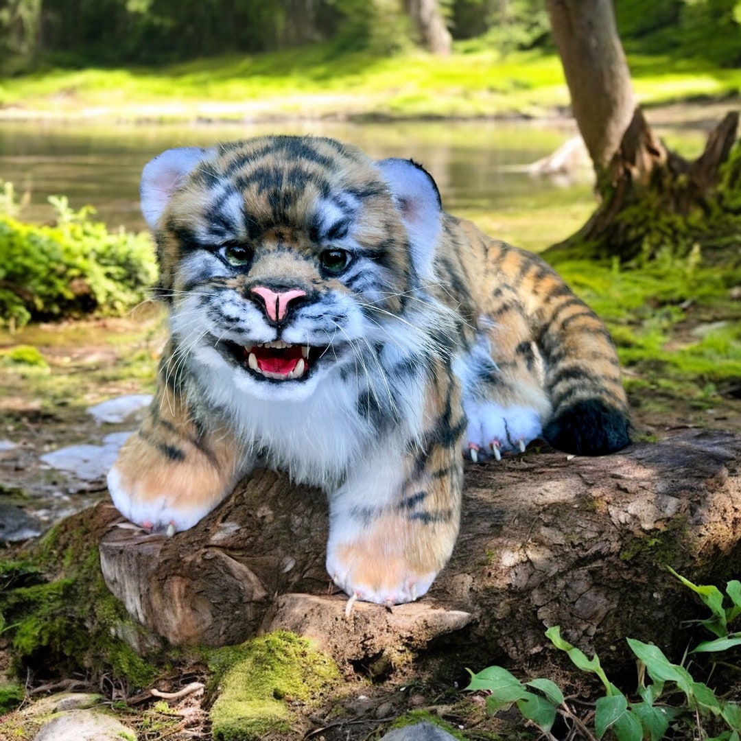 Realistic Tiger Cub - Etsy