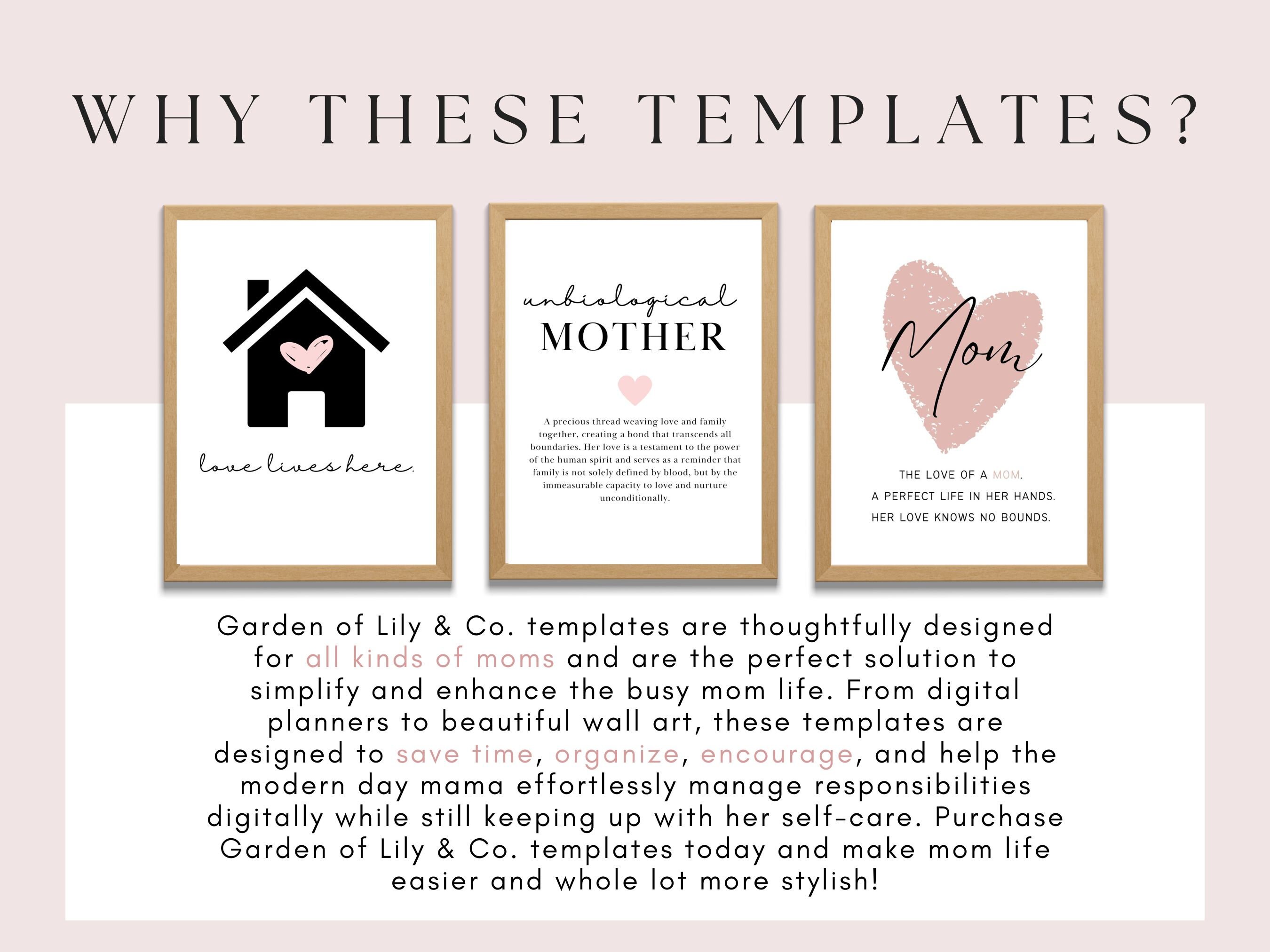 Mom Poem Print, Haiku Poem, Printable Poem for Moms, Gift for Mom, New ...