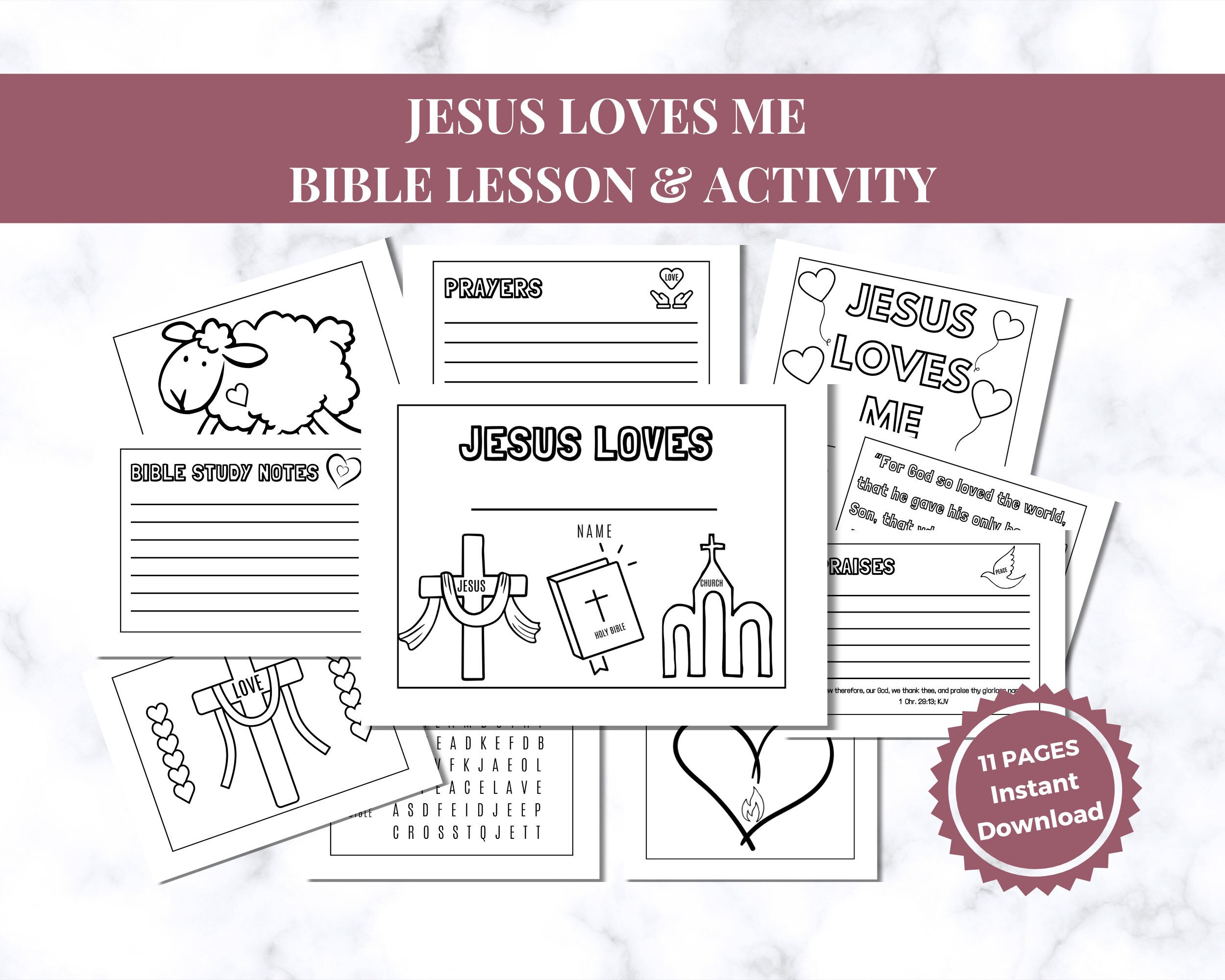 Bible Study Lesson for Kids, Kids Bible Coloring, Bible Coloring for ...