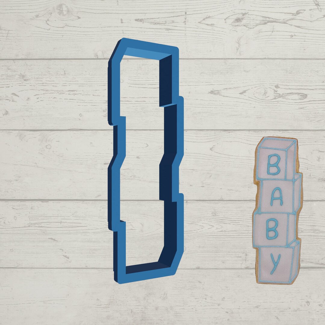 Stacked Blocks Cookie Cutter 36 Sizes Available - Etsy