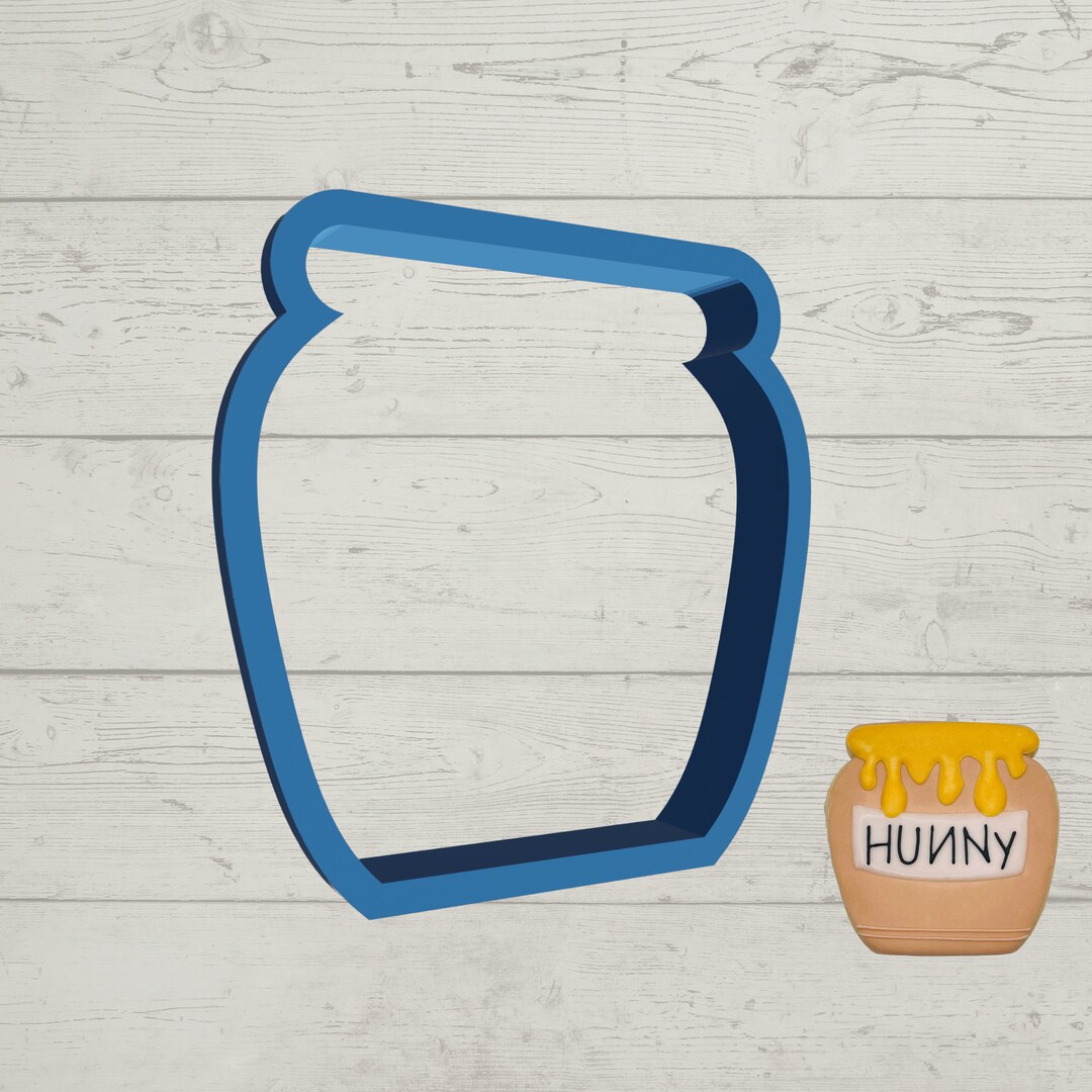 Bee Honey Pot Cookie Cutter | 2"-6" Sizes Available - Etsy