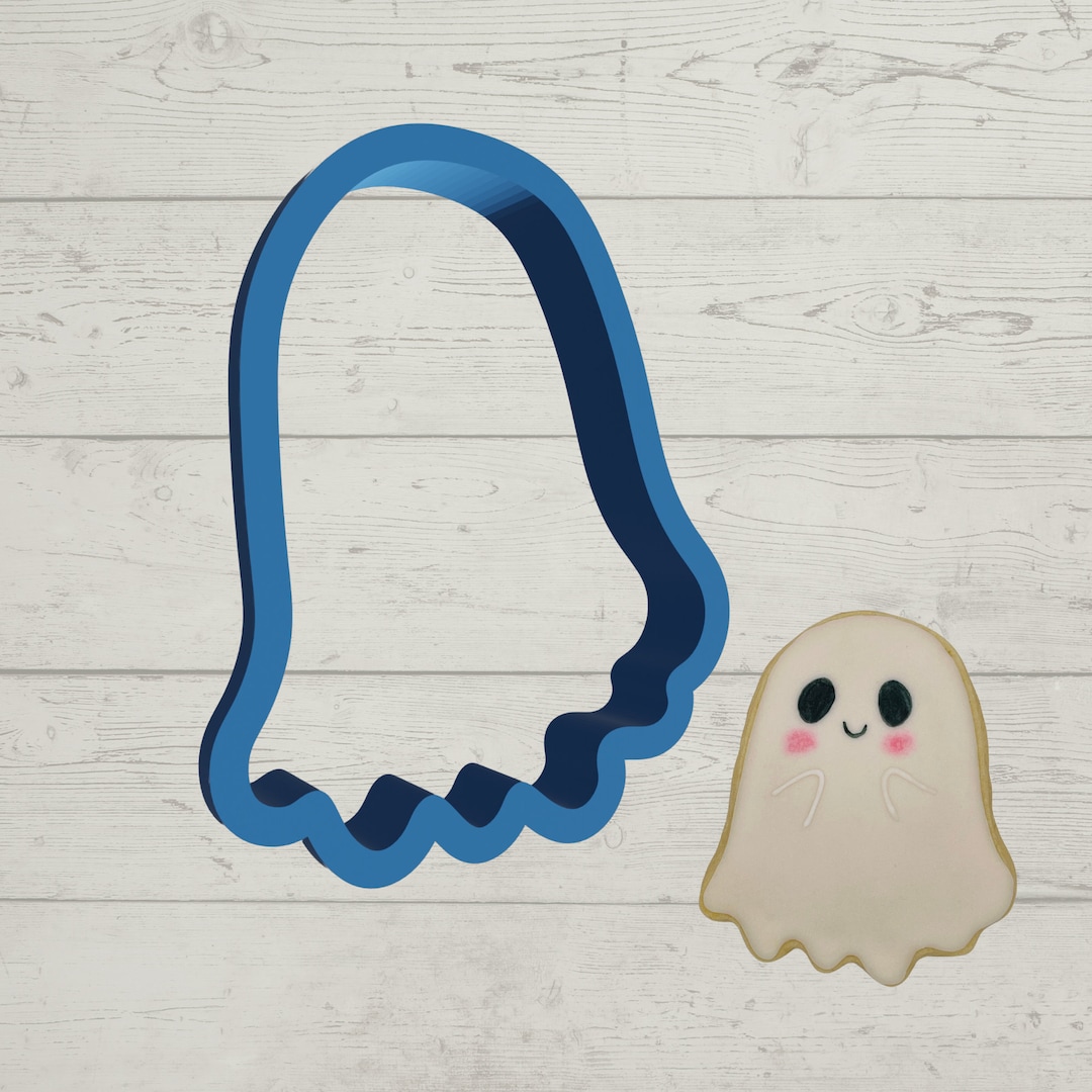 Cute Ghost Cookie Cutter | 2"-6" Sizes Available - Etsy