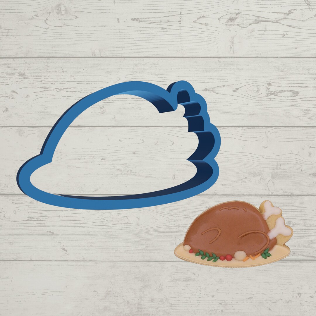 Turkey Platter Cookie Cutter | 2"-6" Sizes Available - Etsy