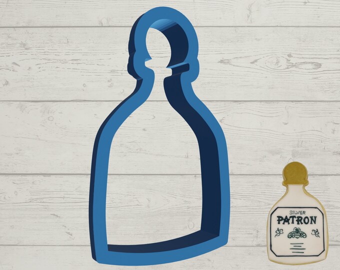Patron Bottle Cookie Cutter - Etsy