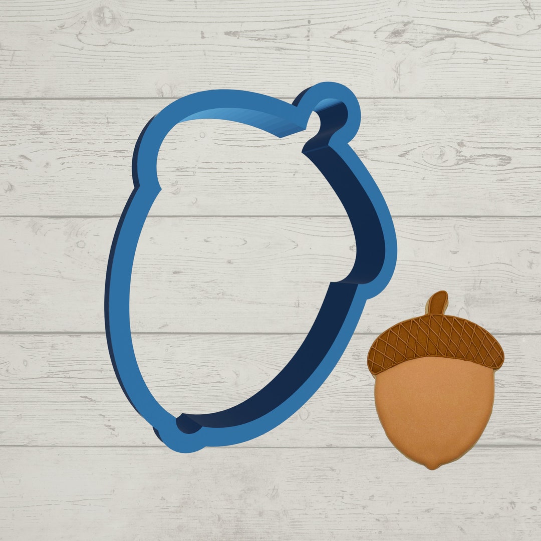 Acorn Cookie Cutter | 2"-6" Sizes Available - Etsy