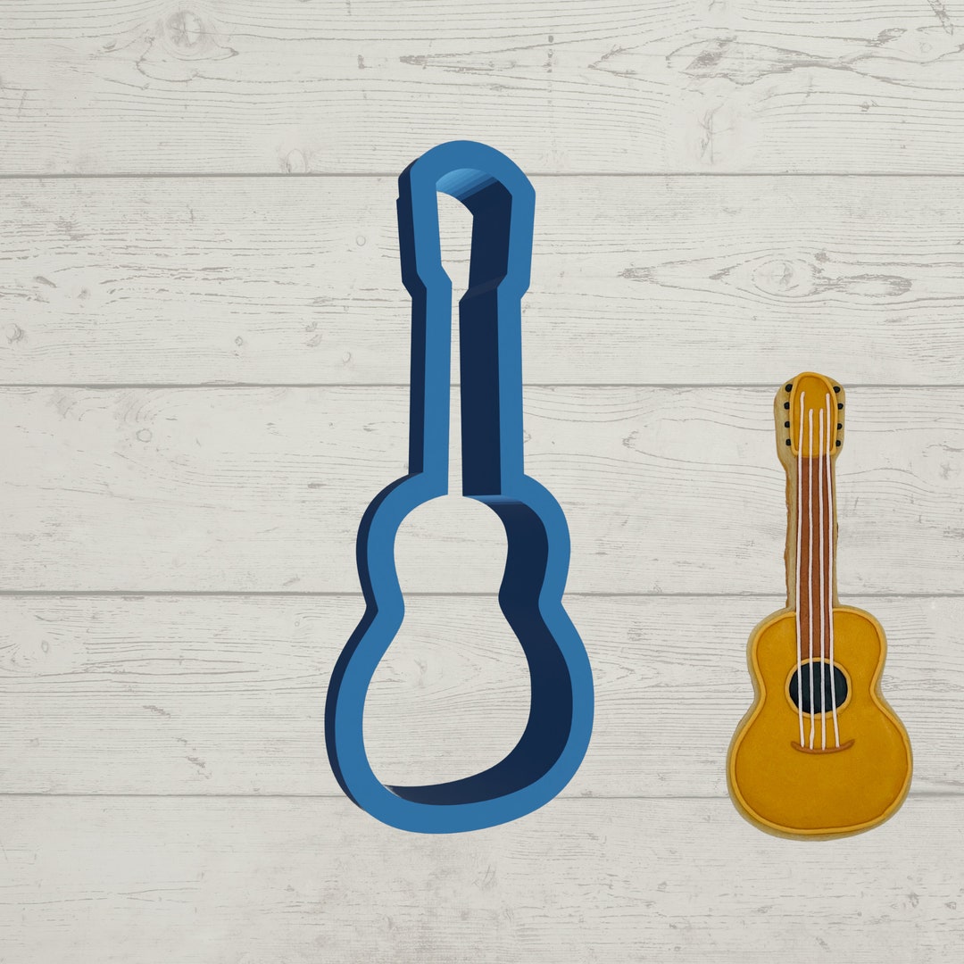 Guitar Cookie Cutter | 2"-6" Sizes Available - Etsy