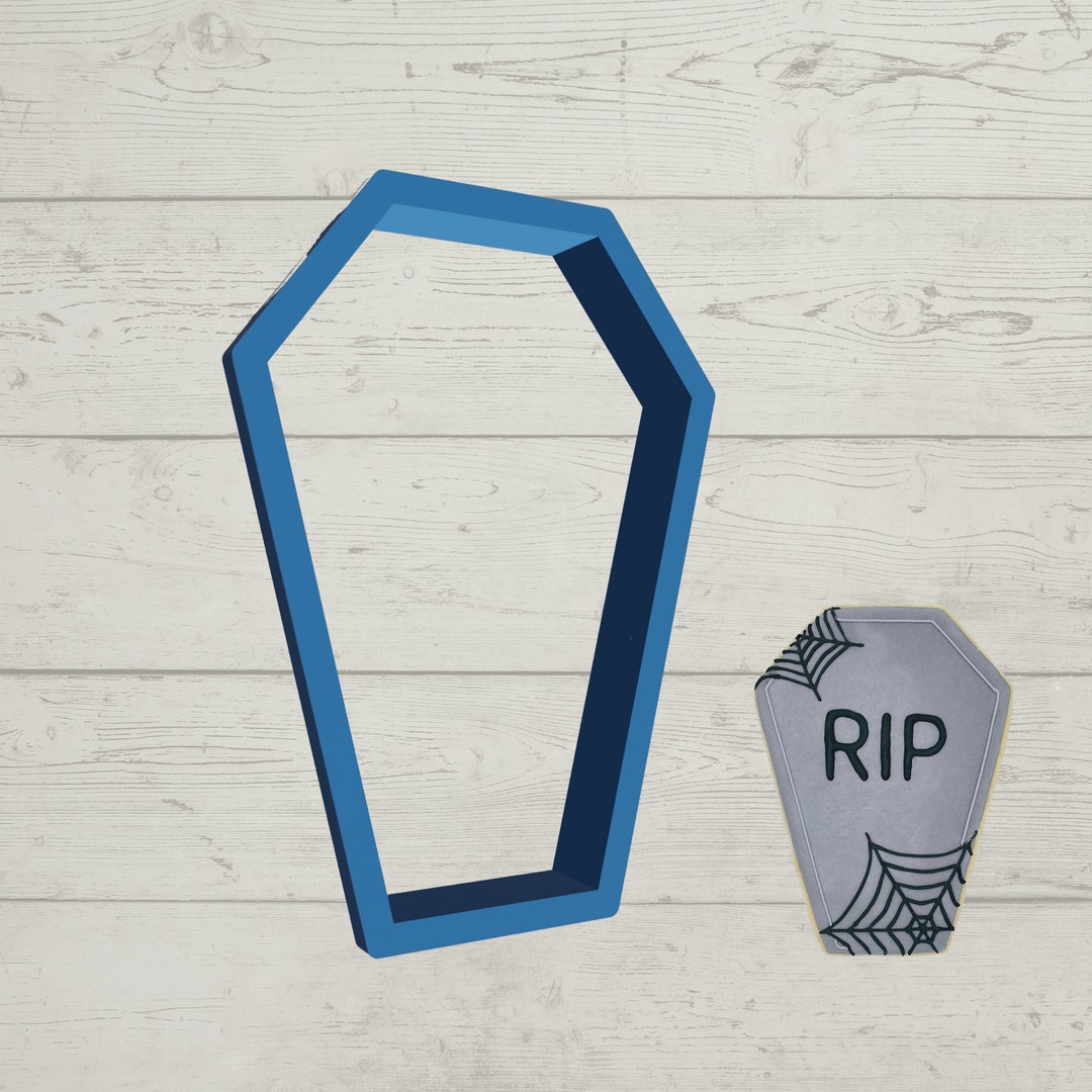 Coffin Cookie Cutter | 2"-6" Sizes Available - Etsy