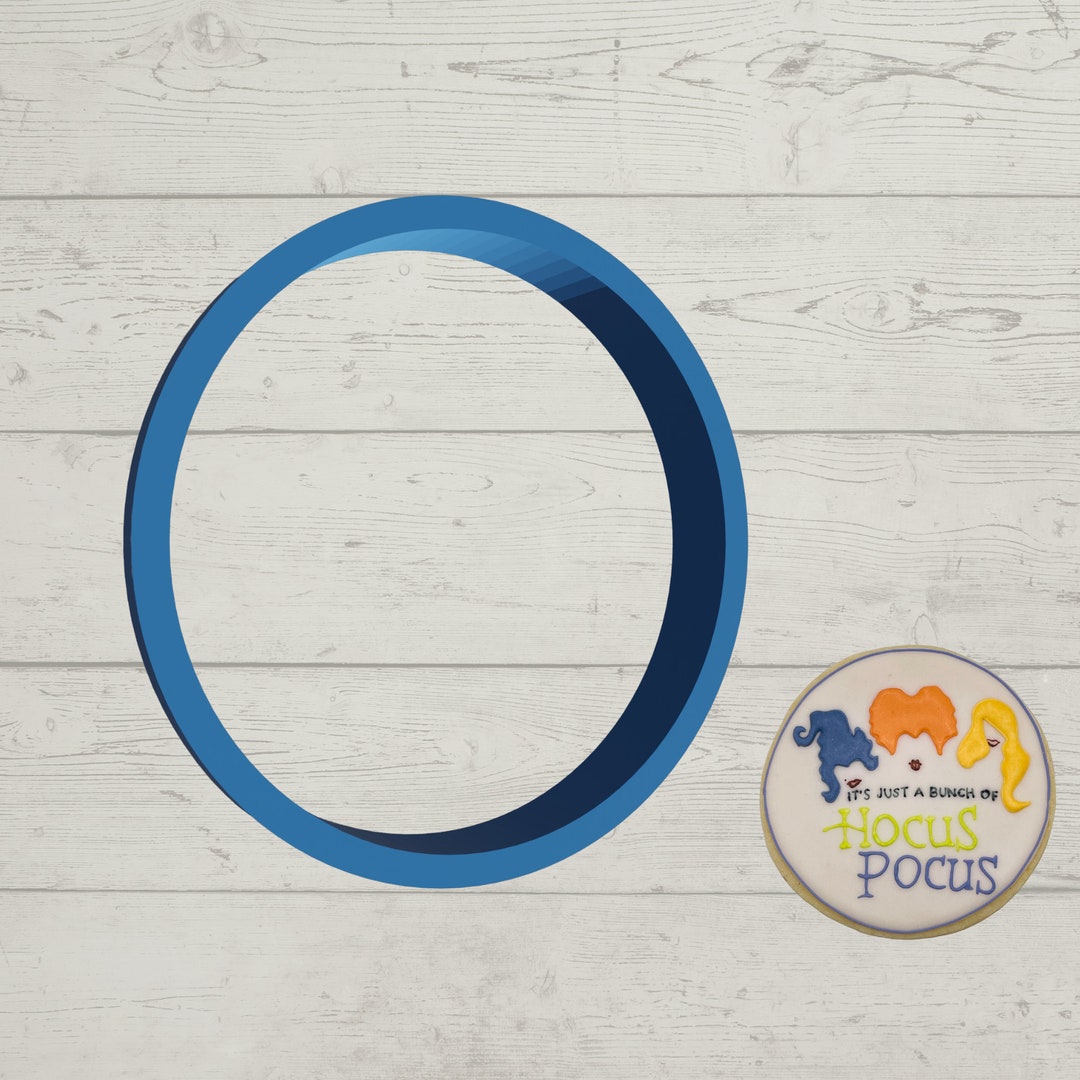 Circle Shaped Cookie Cutter | 2"-6" Sizes Available - Etsy