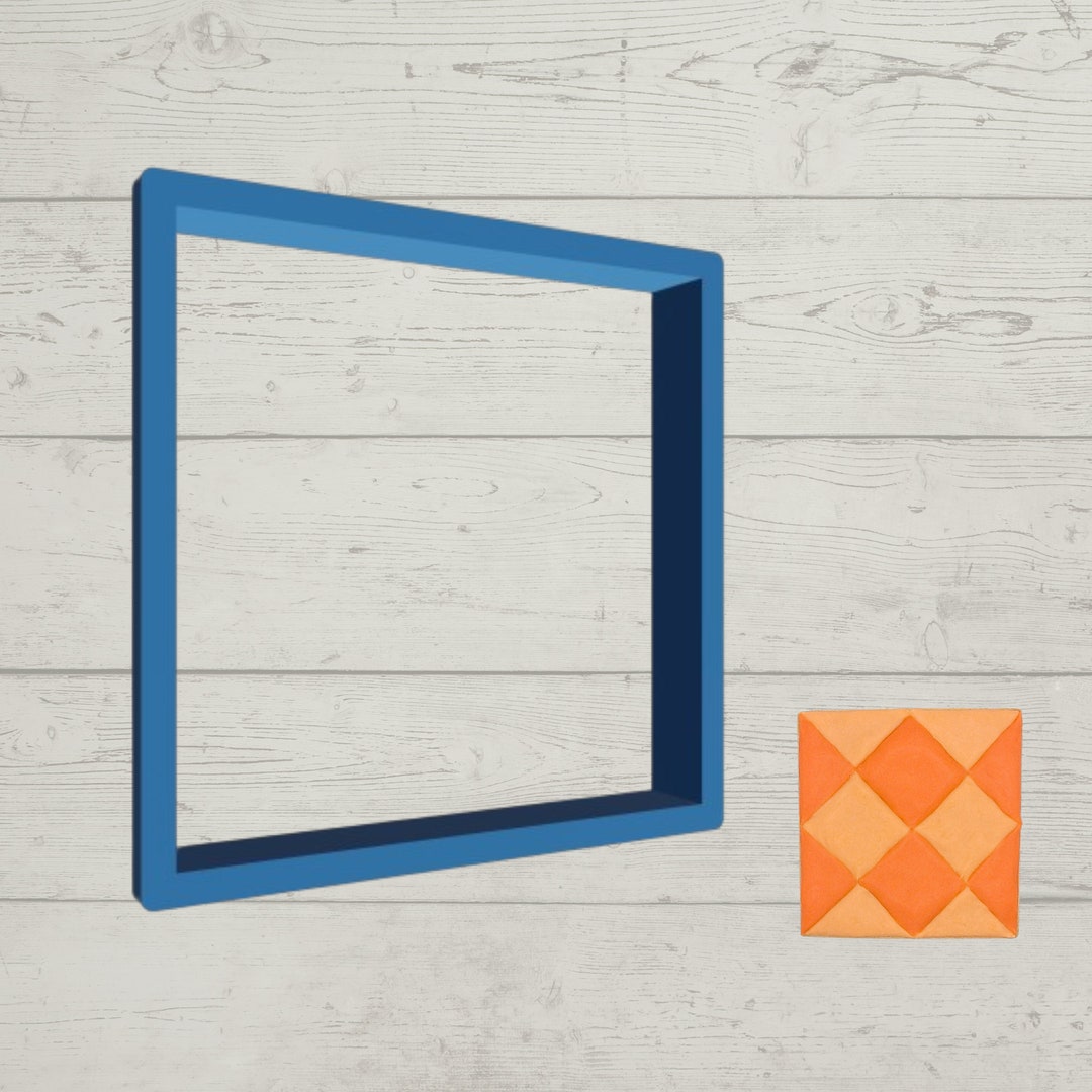Square Shaped Cookie Cutter | 2"-6" Sizes Available - Etsy