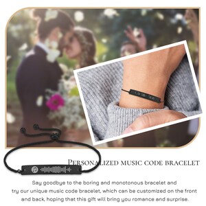 Custom Music Bracelet, Your Song, Uniquely Yours, Personalized ...