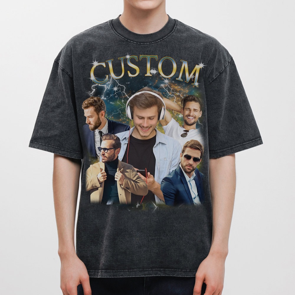 Custom Bootleg Rap Shirt, Custom Photo Shirt, Custom Retro Bootleg Rap ...