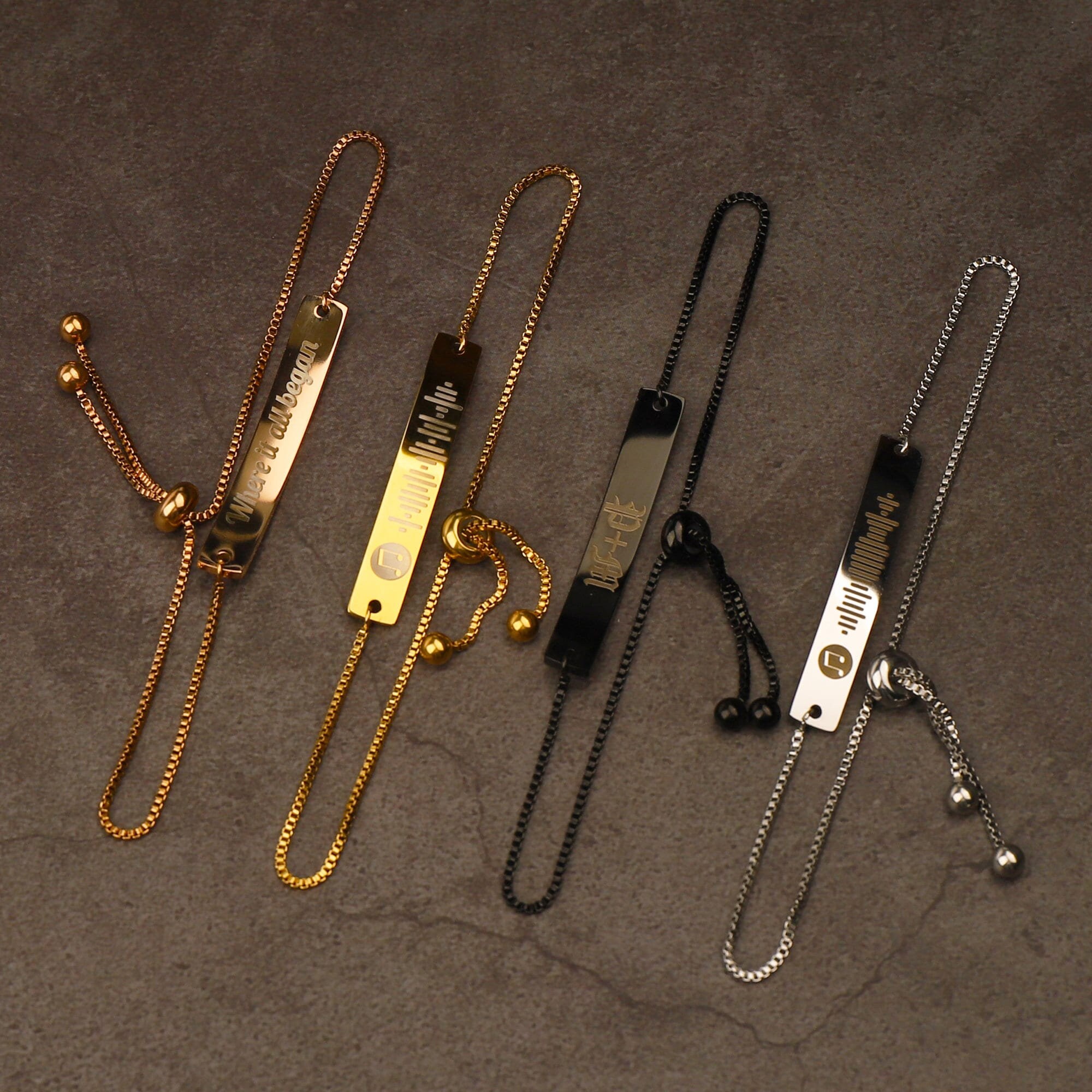 Custom Music Bracelet, Your Song, Uniquely Yours, Personalized ...