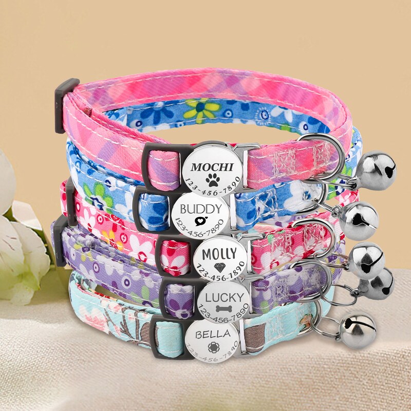 Custom Cat Collar - Etsy