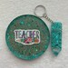Teacher Appreciation Gift Resin Coaster & Bookmark Teachers/educators ...