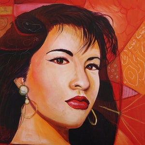 Selena Quintanilla Female Mexican Singer Classic Music Icon Print for ...