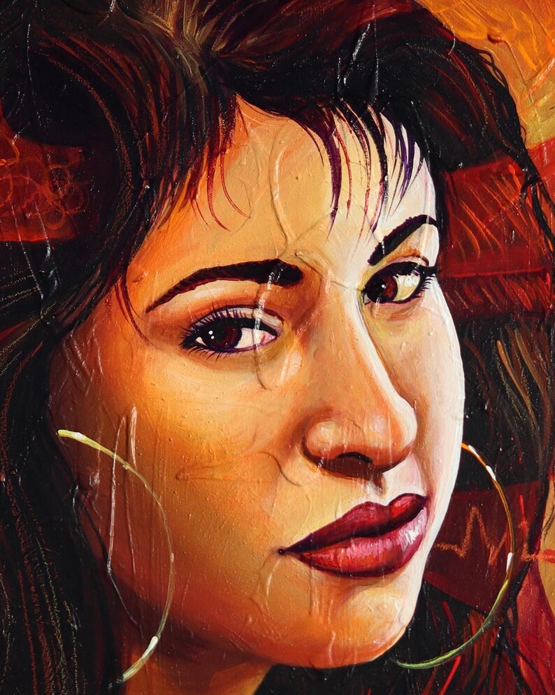 Selena Quintanilla Female Mexican Singer Classic Music Icon Print for ...