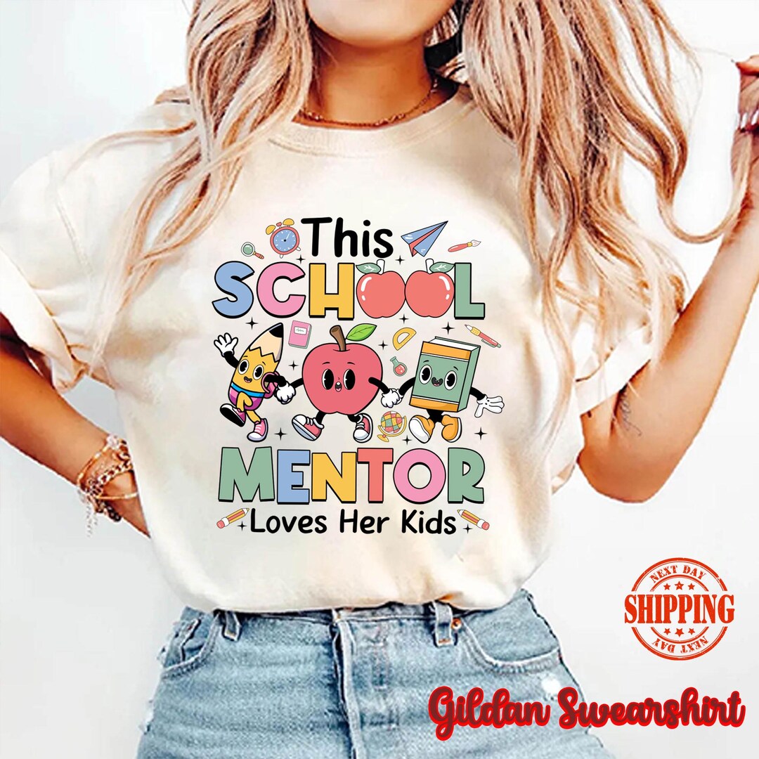 This School Mentor Loves Her Kids Shirt, Mentor Professor Shirt, Mentor ...