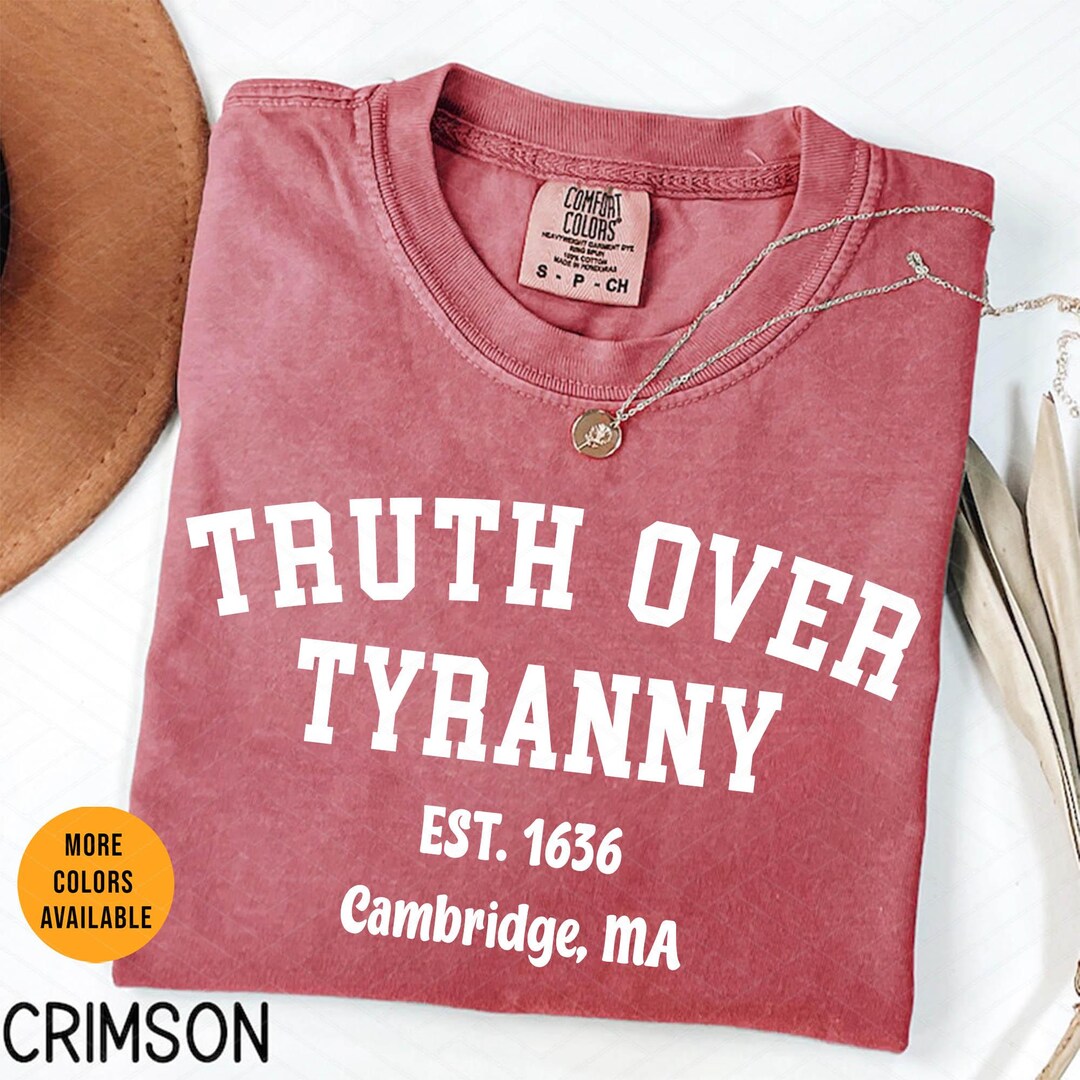 Truth Over Tyranny Shirt, I Stand With Harvard T Shirt, Hands off ...