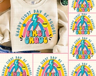 Back to School Bundle Png, Teacher PNG, Kindergarten, Pre K PNG, First ...