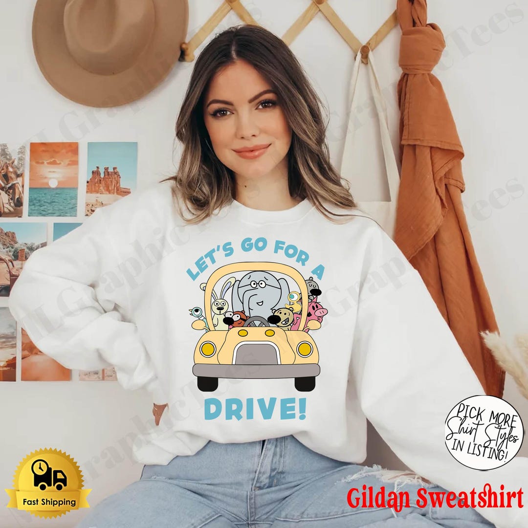 Let's Go for A Drive Elephant and Piggie Shirt, Librarian Shirt, Read ...